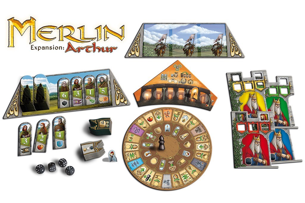 MERLIN EXT ARTHUR (QUEEN GAMES) | LETEMPLEDUJEU.FR > JEUX DE SOCIETE ...