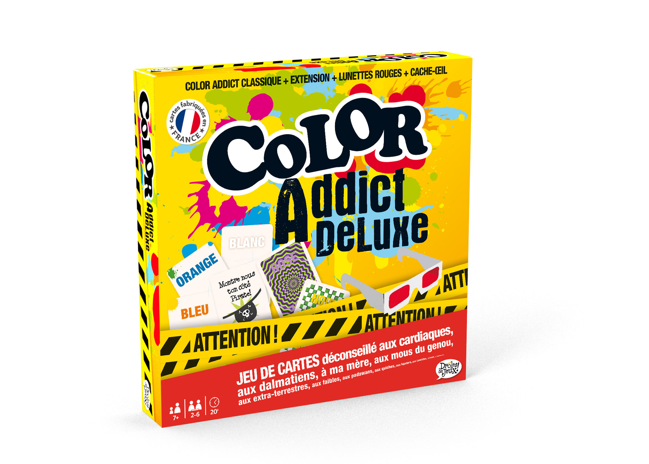 COLOR ADDICT DELUXE | LETEMPLEDUJEU.FR > JEUX DE SOCIETE > PETITS JEUX ...